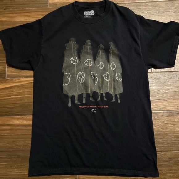 Primitive | Shirts | Vintage Primitive X Naruto Akatsuki Cloud Cloak ...